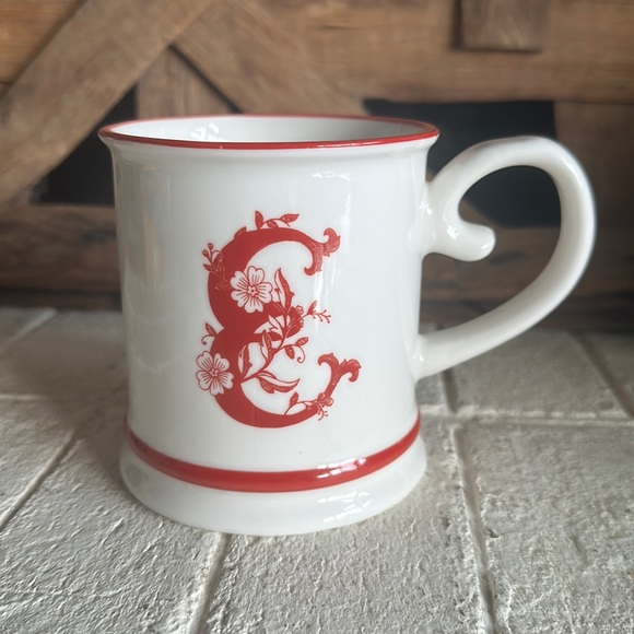 Mango Moon | Kitchen | Mango Moon Mug Letter E 15833 | Poshmark